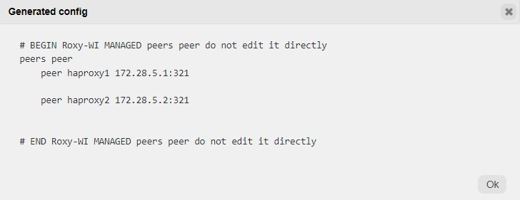 How to start using HAProxy peers