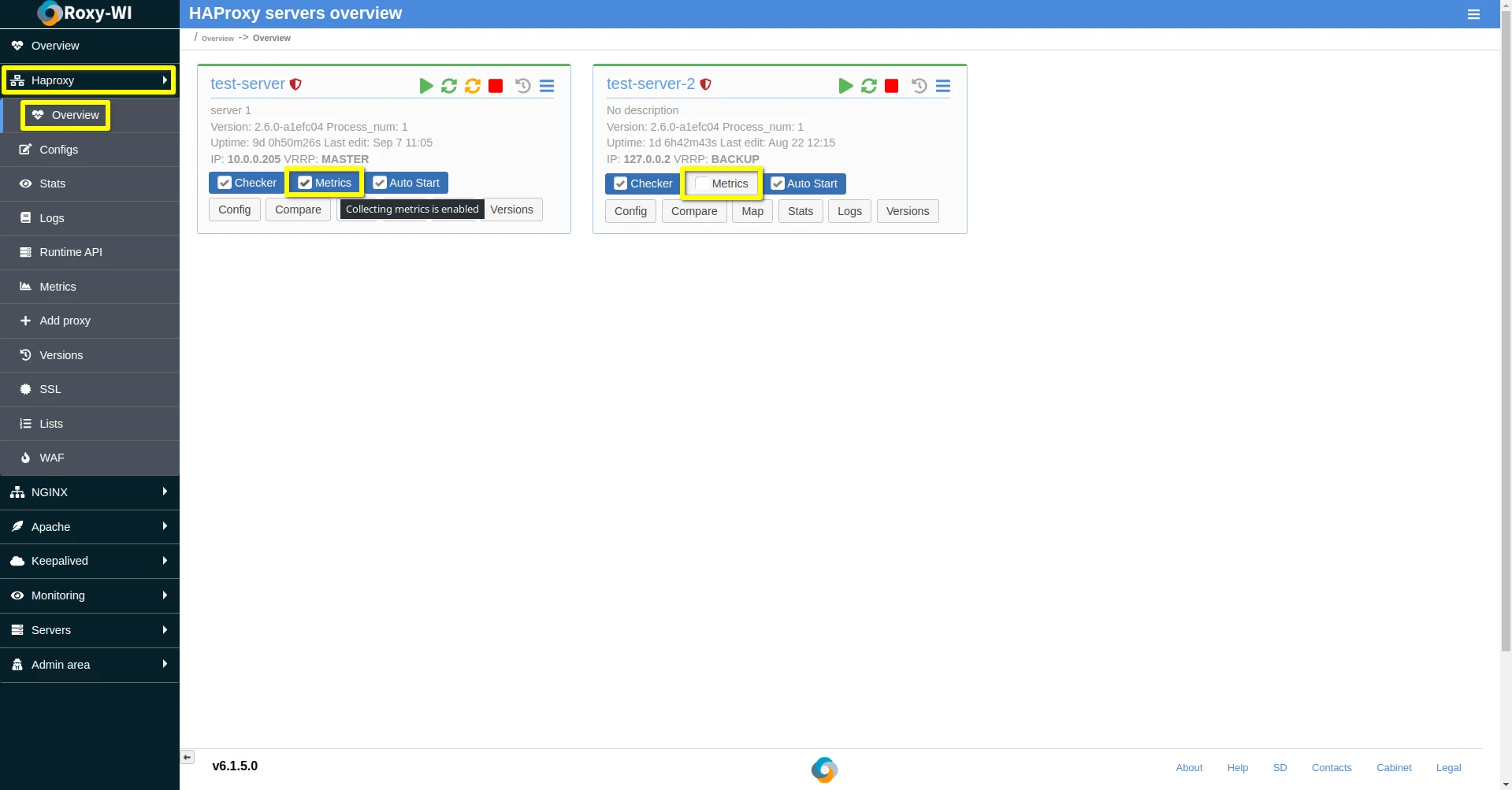 Metrics Service Description 9299